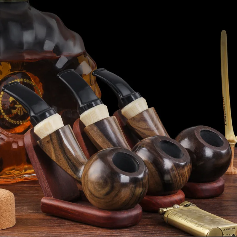 Handmade-Wood-Smoking-Pipe-com-Filtro-Acess-rios-para-fumar-Men-s ...