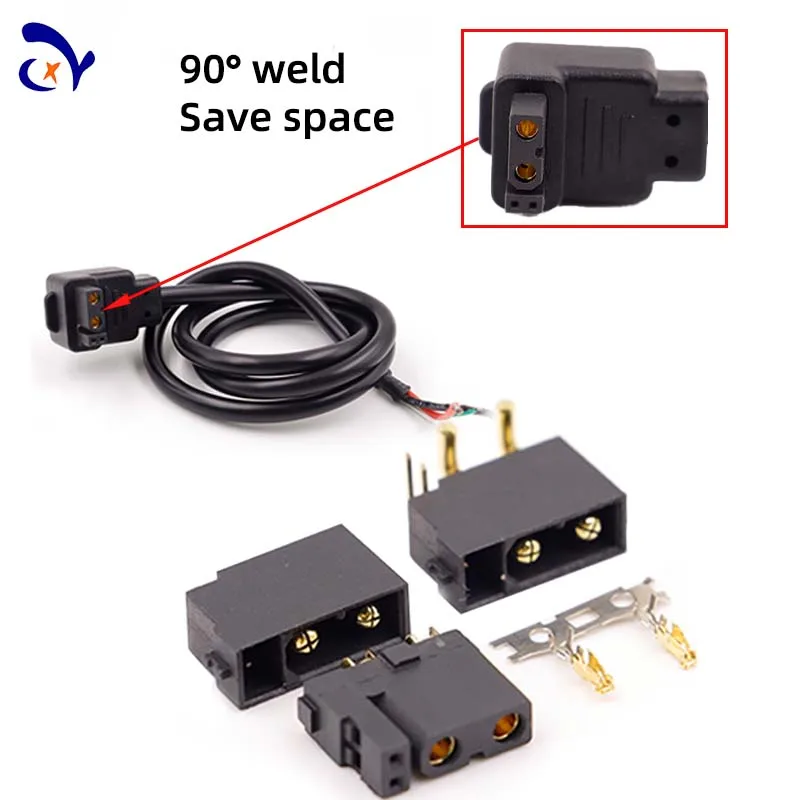 1PCS-Amass-XT30-2-2-F-Double-head-injection-molding-wire-XT30-with ...