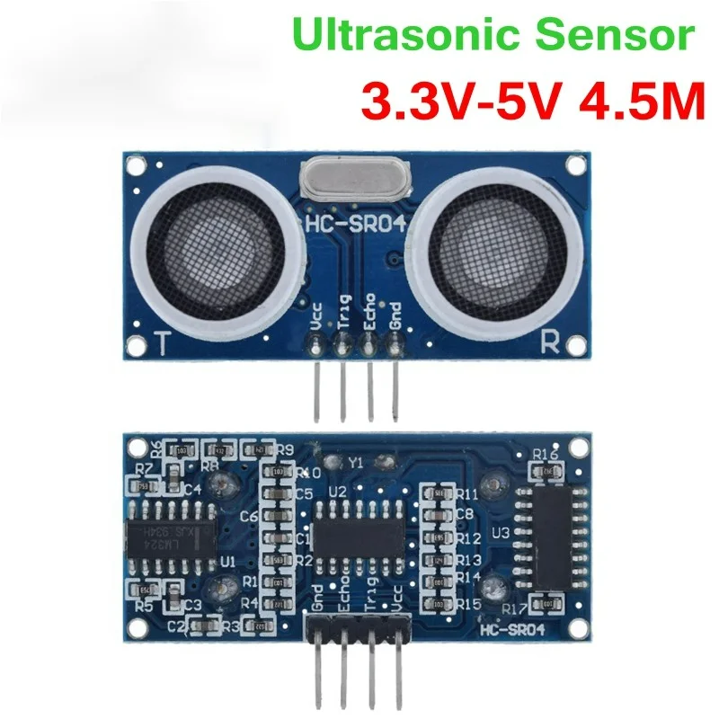 Sensor ultrasónico SR04 HC SR04, módulo de medición de distancia ...