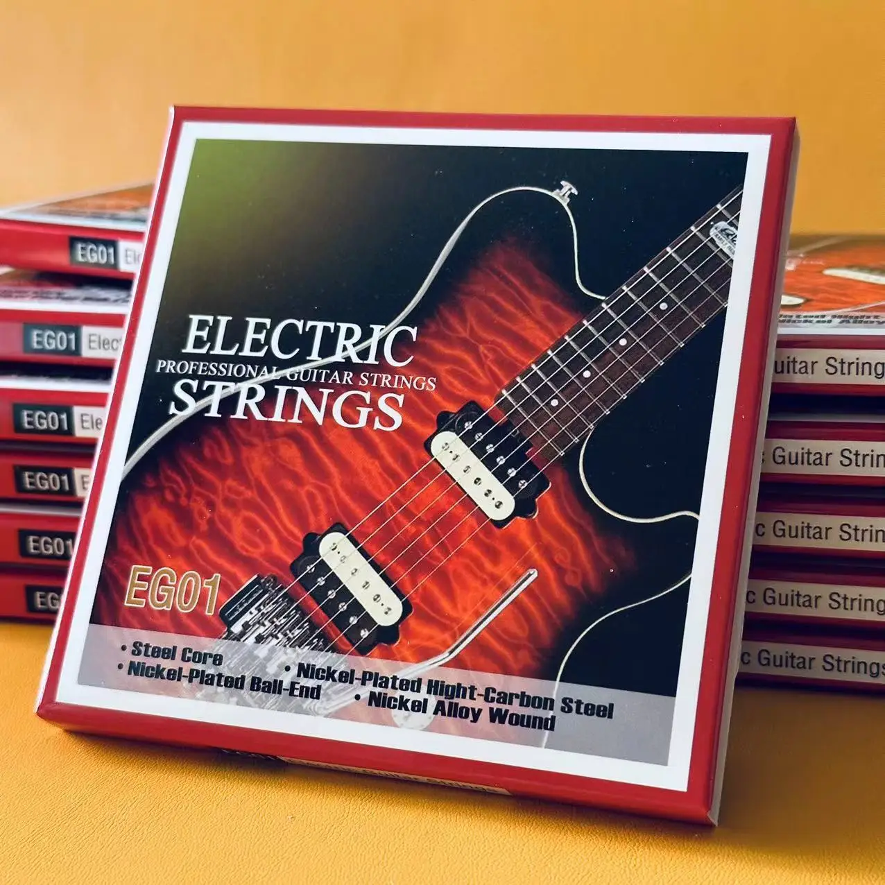 Guitar-Strings-for-Electric-Guitar-Nickel-Plated-Hight-Carbon-Steel ...
