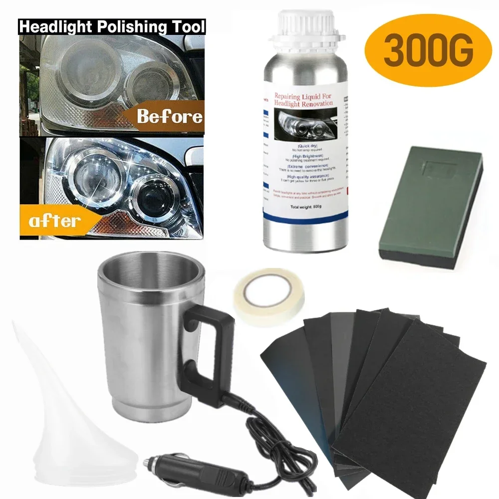 Car-Headlight-Restoration-Polishing-Kits-Chemical-Headlight-Polishing ...