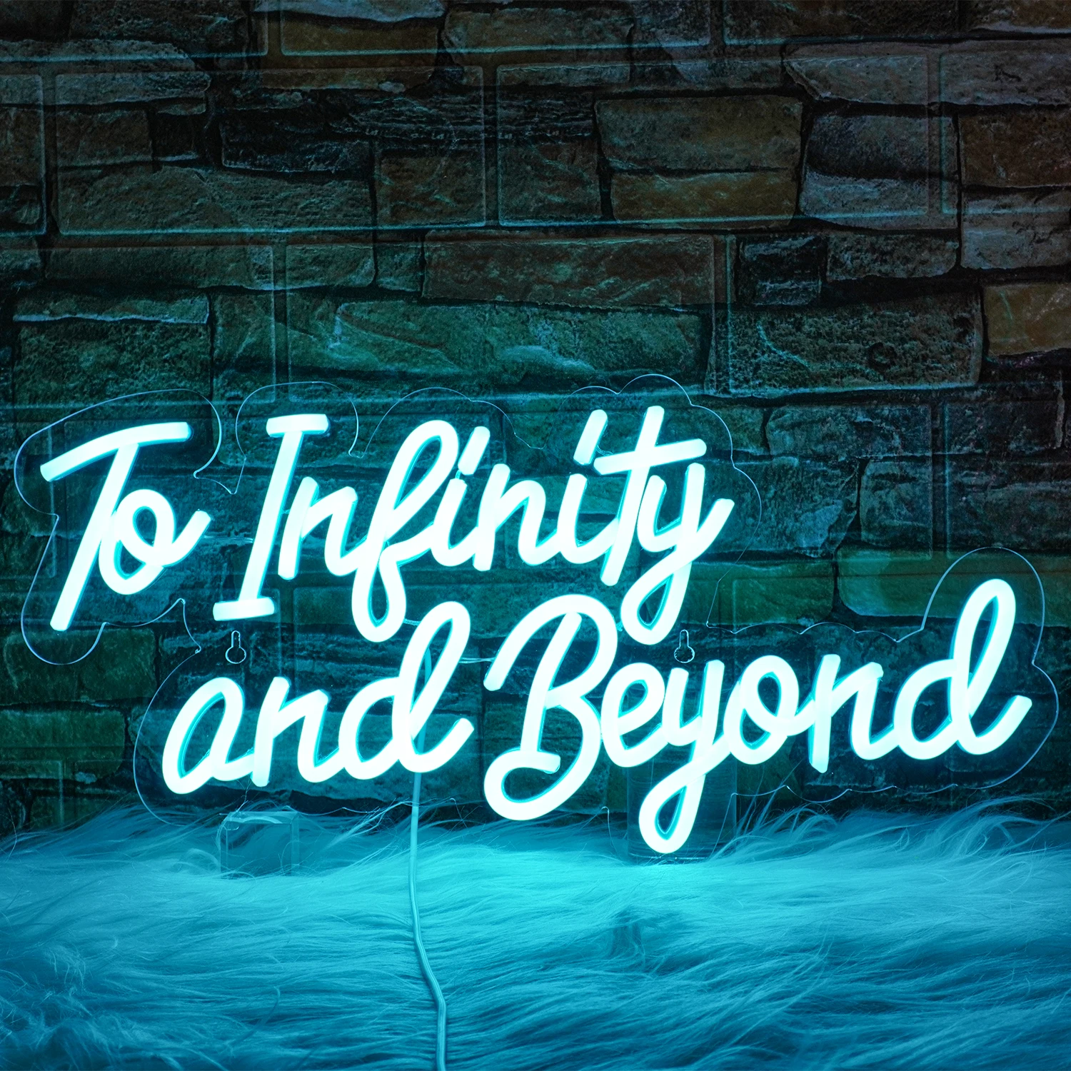 To-Infinity-And-Beyond-Neon-Sign-Art-Letter-Signs-Bedroom-Home-Wall ...