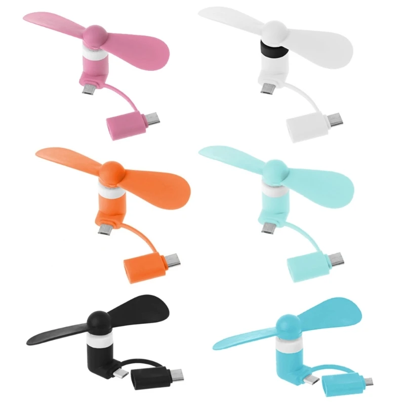 Mini-Portable-2-in-1-Cooler-Type-C-Hanldheld-Cooling-Fan-USB-Fan-Cell ...