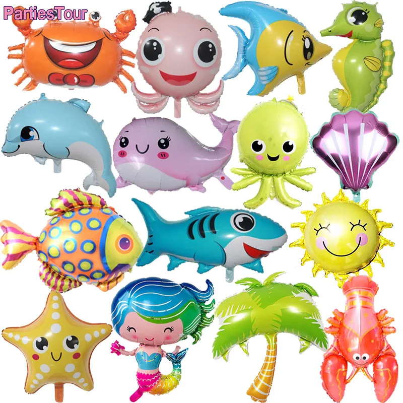 Baby Shark Birthday Decorations Inflatable Balloons Baby Shark Big