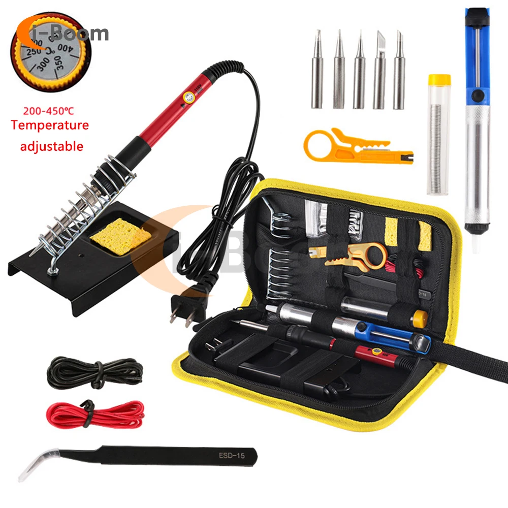 AC110V-220V-14in-1-Electric-Soldering-Iron-Set-Ceramic-Soldering-Core ...