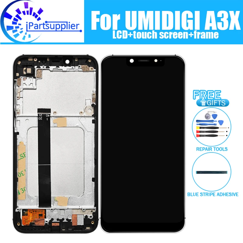 UMIDIGI A3X LCD Display+Touch Screen Digitizer +Frame Assembly 100% ...