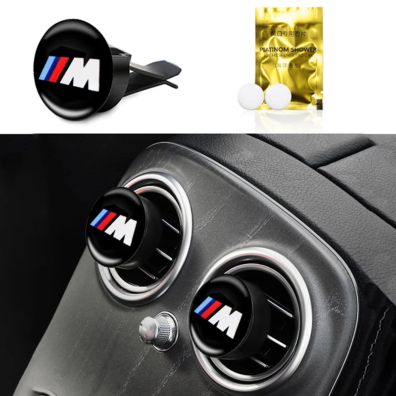 자동차 벤트 공기 청정기 냄새 향수 디퓨저 클립, BMW M E34 E36 E60 E90 E46 E39 E70 F10 F20 F30 X5 X6 X1 M3 M5 M6 F01 ...