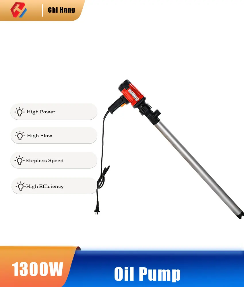 Portable-220V-Electric-Hand-Barrel-Pump1300W-Six-speed-Vertical-Oil ...