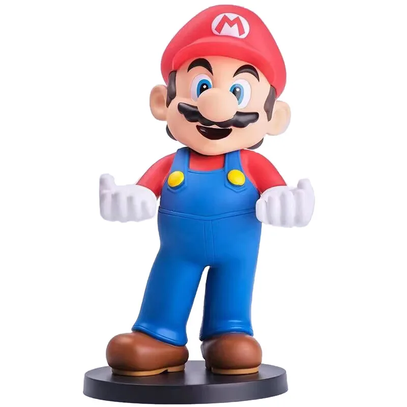 31cm-Super-Mario-Action-Figure-Toys-Game-Controller-Mobile-Phone-Holder ...
