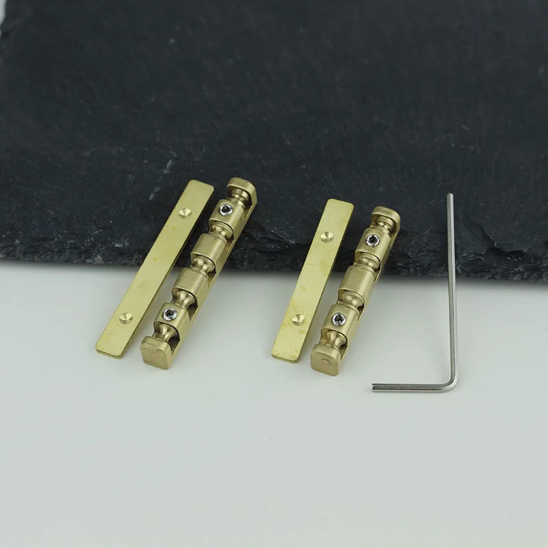 Height Adjustable 38mm Brass Roller Guitar Nut Replacement for 4/5 ...