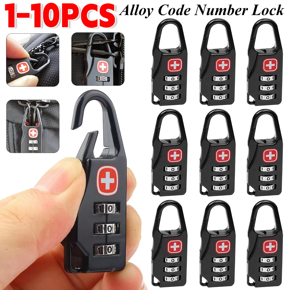 1-10PCS-Alloy-Safe-Combination-Code-Number-Lock-Padlock-for-Bag ...