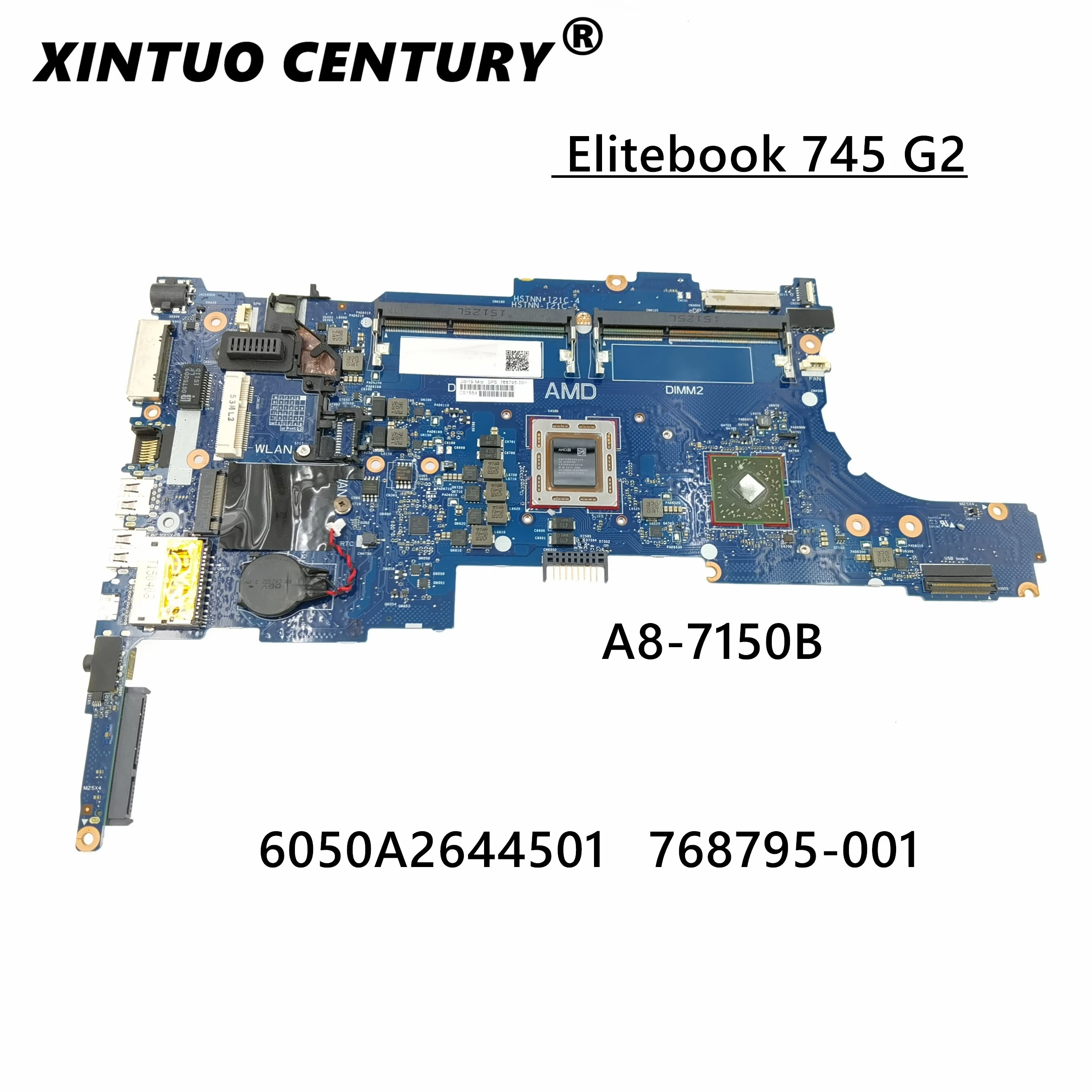 For HP Elitebook 745 G2 Laptop PN 768795 001 Motherboard 6050A2644501 ...