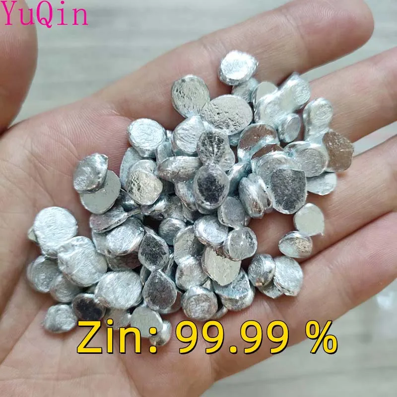 High-Purity-99-99-Steel-Zinc-Zn-Pure-Metal-Grain-Granular-Ingot-Lumps ...