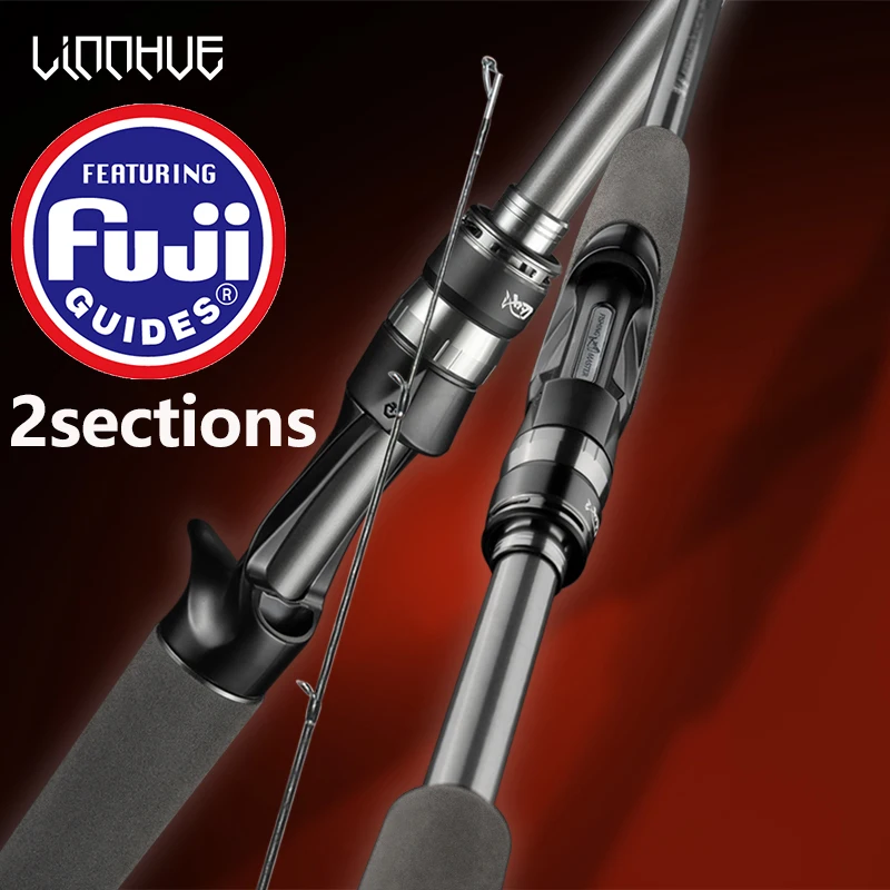 LINNHUE-Fishing-Rod-Full-FUJI-Guide-1-92m-1-98m-2-04m-Spinning-rod ...