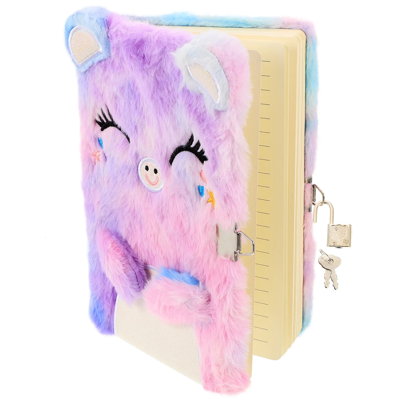 Diary-for-Girls-with-Lock-and-Keys-Plush-Secret-Diary-Writing-Teen-Girl ...