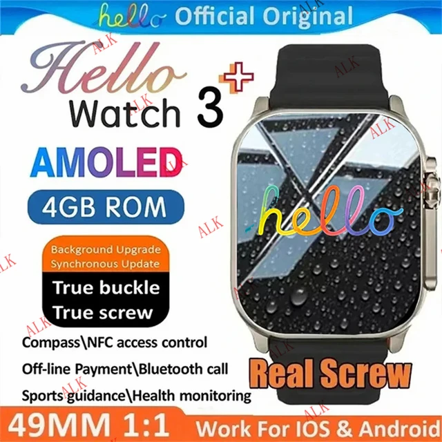 VWAR Hello Watch 3 Plus Smart Watch GEN2 2024 version Ultra 2🌷 Descubra ...