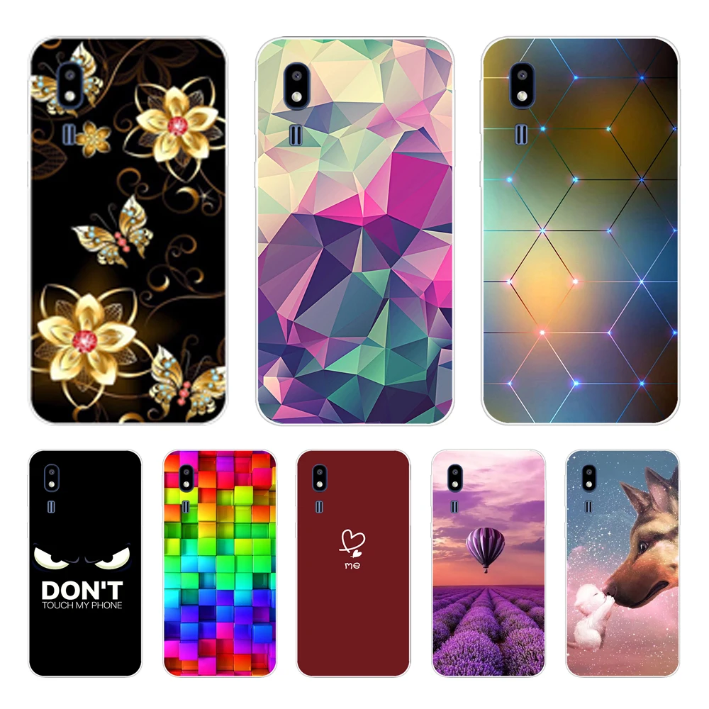 For Samsung Galaxy A2 Core Case Phone Cover Soft Silicone Love Heart ...