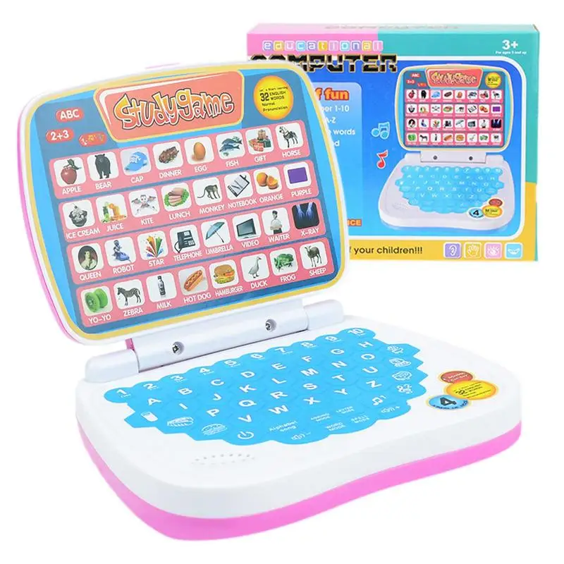 Early Education Machine Laptop Learning Toy Puzzle Learning Portable ...