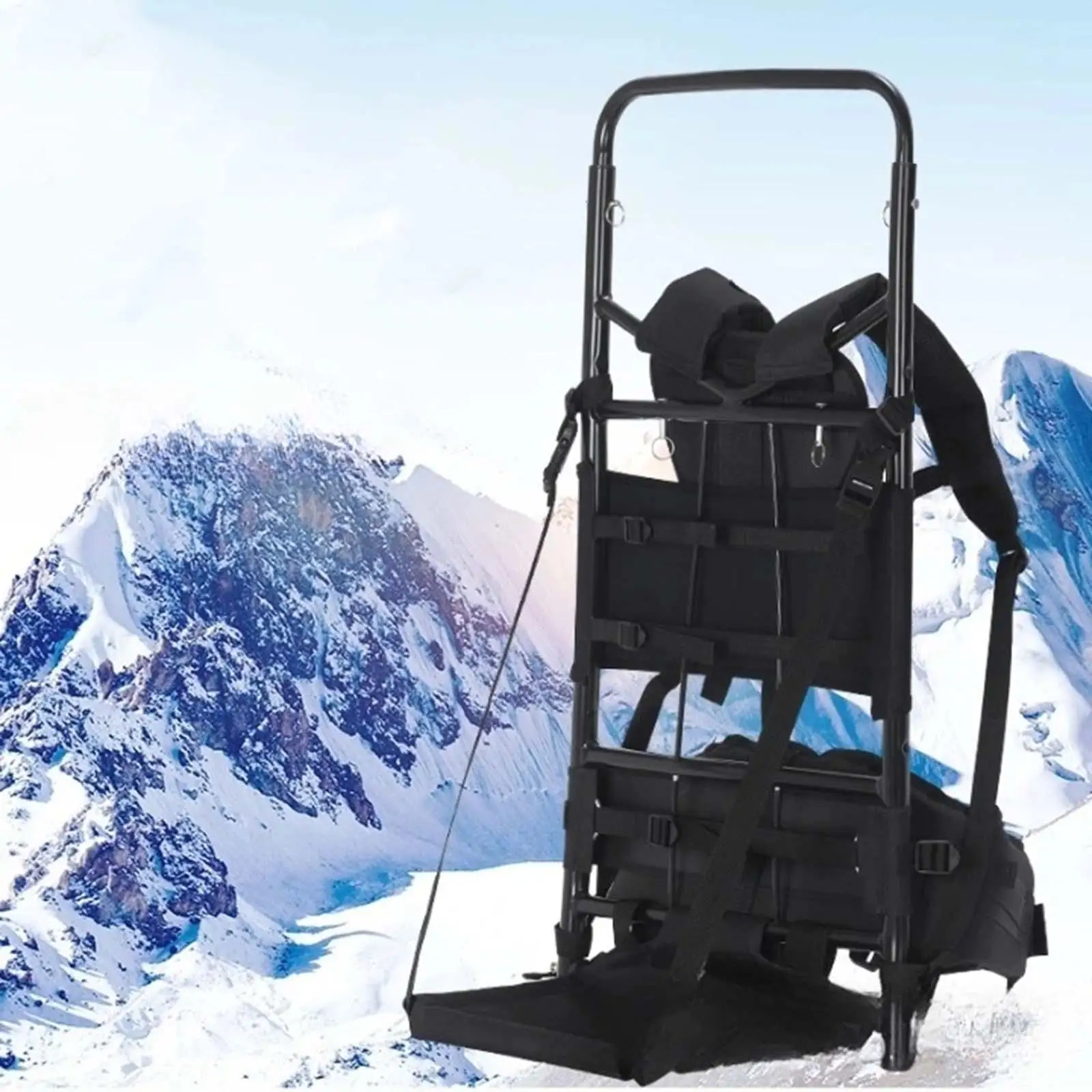 Heavy-Carrying-Backpack-Frame-Folded-Bag-Frame-for-Camping-Climbing ...
