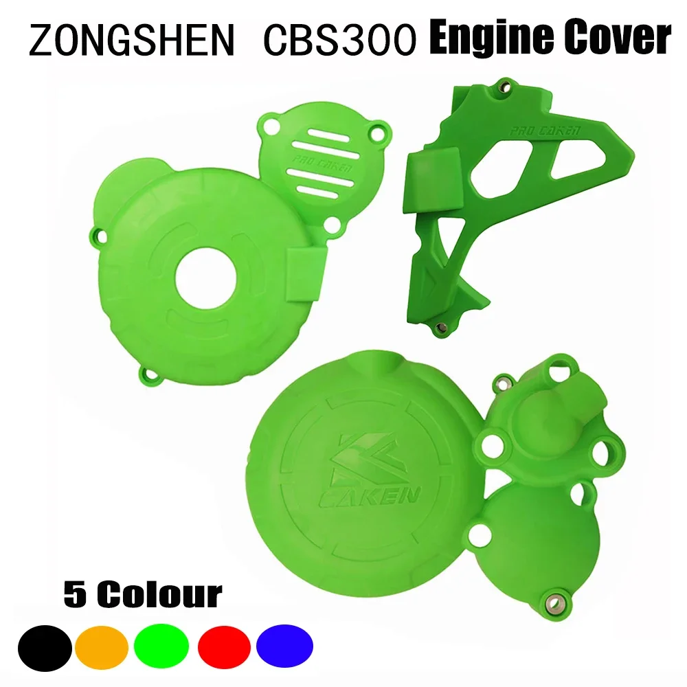 Motorcycle-Engine-Cover-Clutch-Cap-Magneto-Water-Pump-Guard-Crankcase ...