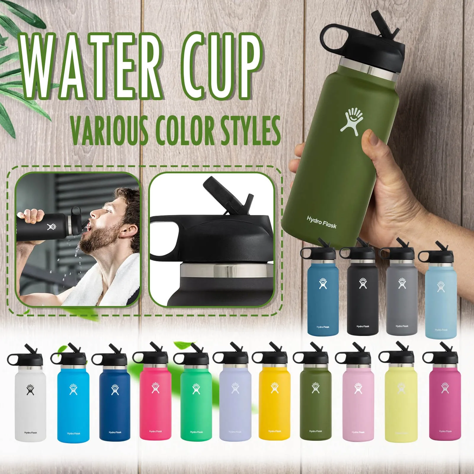 32-Oz-Tumbler-with-Handle-Lid-Straw-32-Oz-Stainless-Steel-Water-Bottle ...