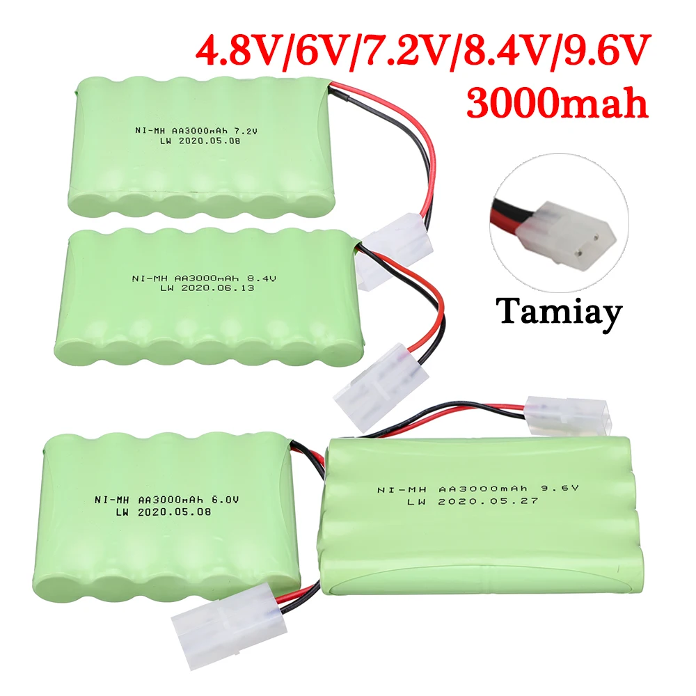 3000mah-nimh-battery-for-rc-toys-Car-Trucks-Tanks-Boats-batteries-spare ...