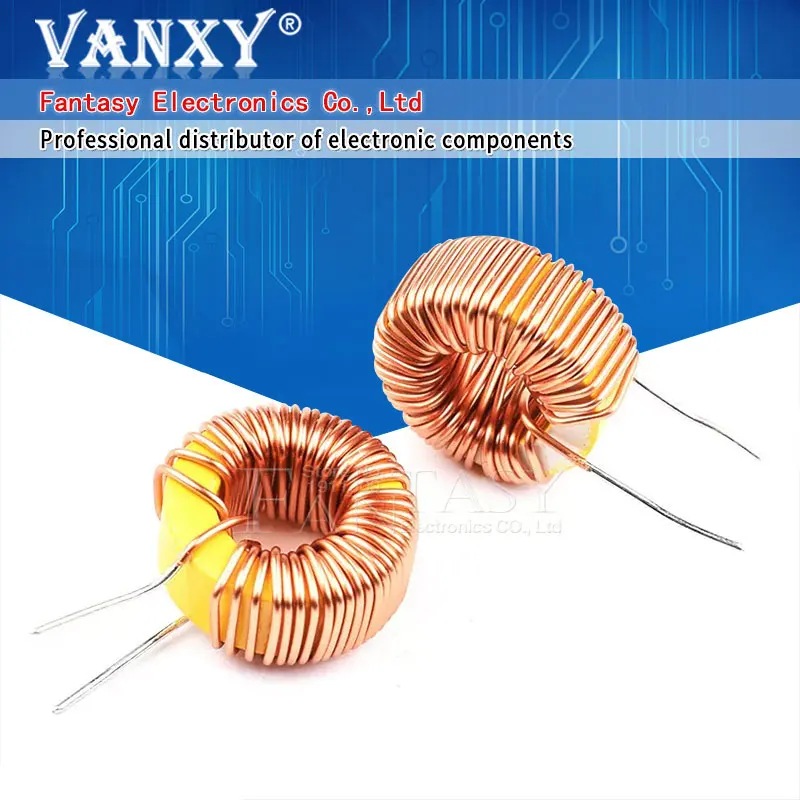 5pcs-Toroid-Core-Inductor-3A-Winding-Magnetic-Inductance-22uH-33uH-47uH ...
