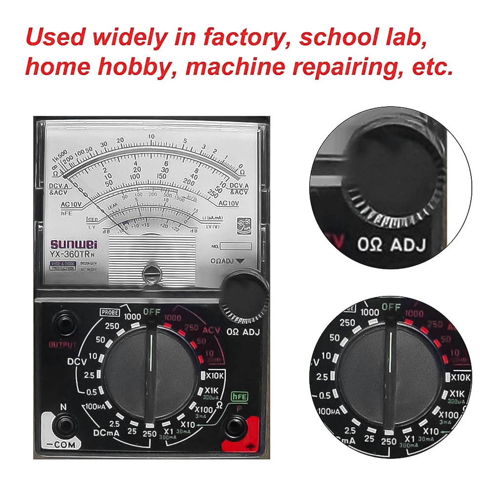 Analog Multimeter Parts