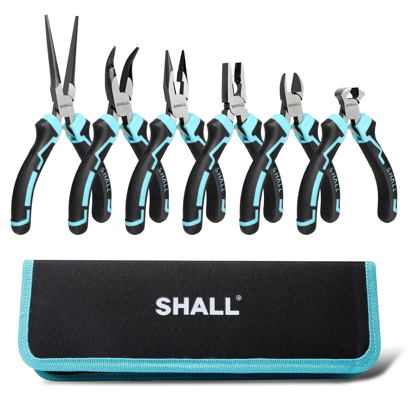 SHALL-Mini-Pliers-Set-6-Piece-Small-Pliers-Tool-Set-Includes-Needle ...