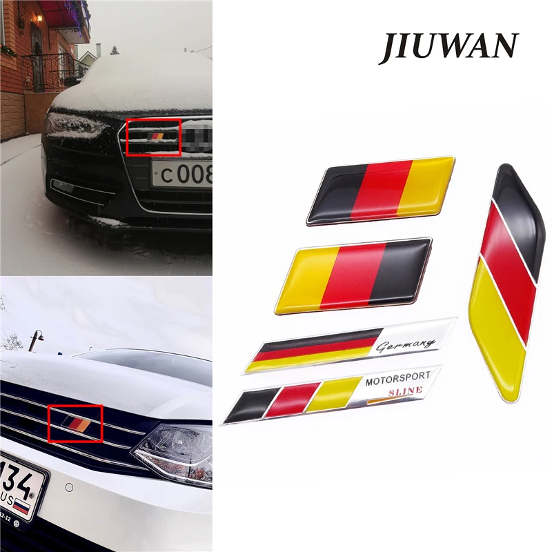 Universal-Car-Sticker-German-Flag-Emblem-Badge-Emblem-Deutsch-Bumper ...