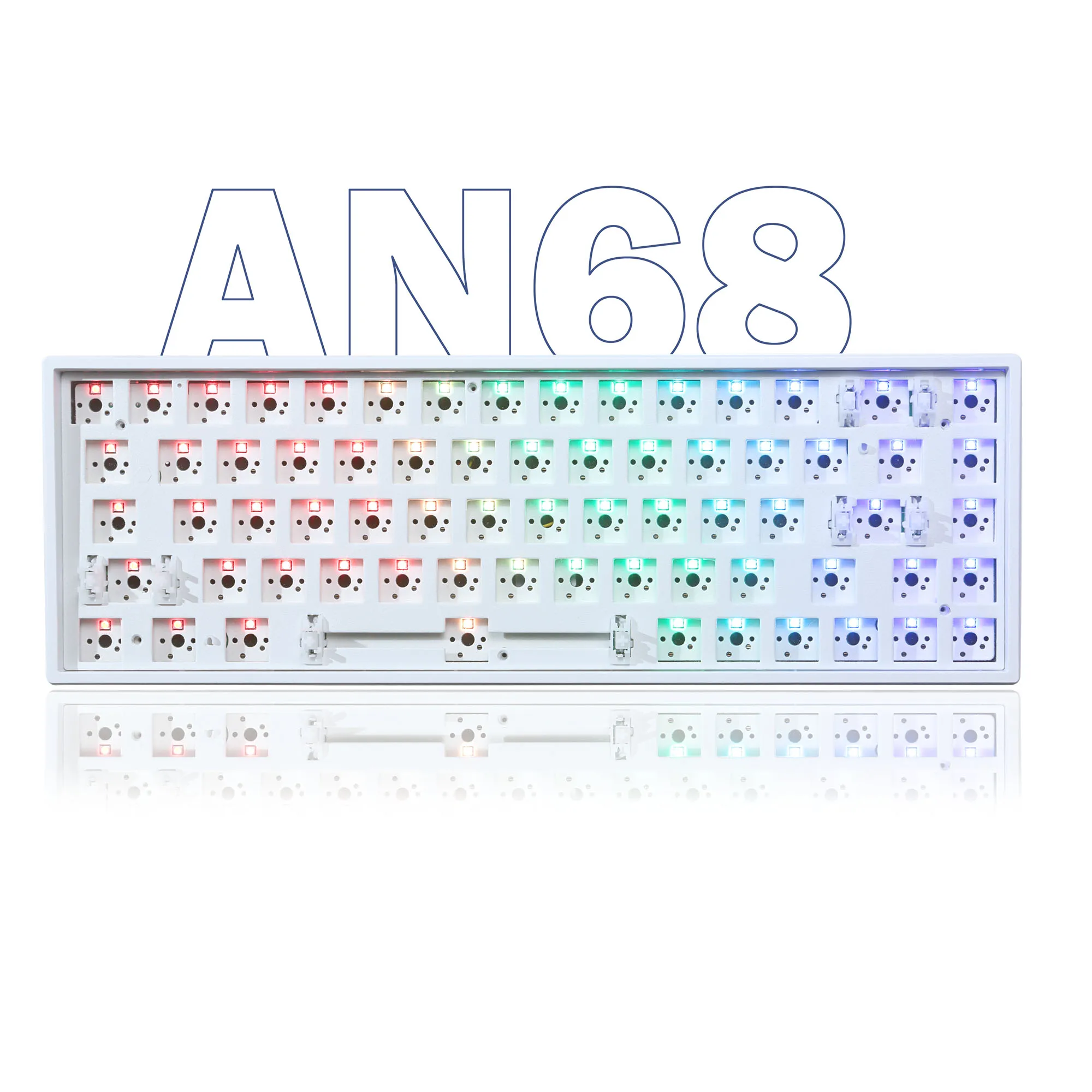 AN68-Mechanical-Keyboard-Kit-Wired-Wireless-Bluetooth5-0-Rgb-Backlit ...