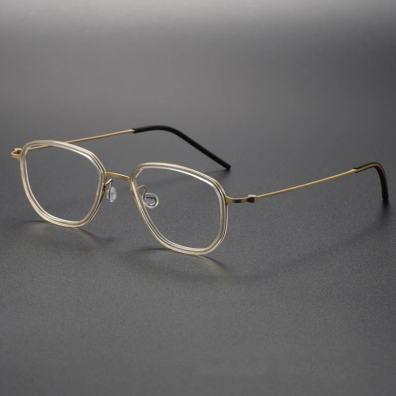 Top-Quality-Handmade-Acetate-Titanium-Screwless-Titanium-Glasses-Frames ...