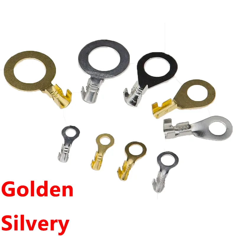 100PCS-Open-Barrel-Wire-Crimp-Copper-Terminal-Connerctor-Non-Insulated ...