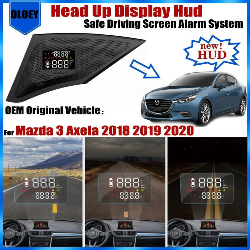 OEM Head Up Display HUD For Mazda 3 Mazda3 Axela 2018 2019 2020 Safe ...