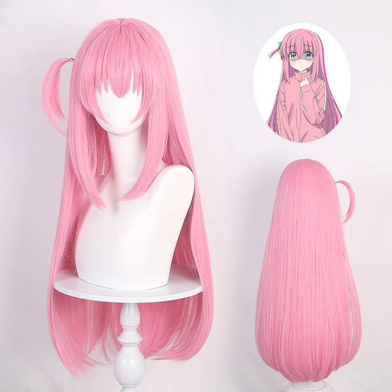 High Quality Anime Wig Dreamy Pink with Classic Princess-Cut Style ...