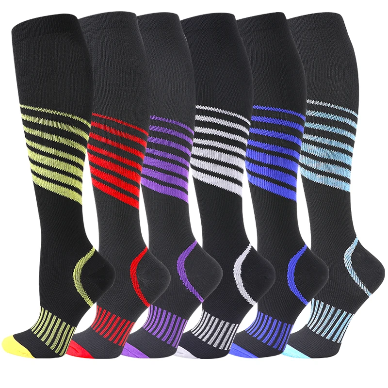 Compression-Socks-Tube-Socks-15-20-Mmhg-Unisex-Black-Series-Golfs ...