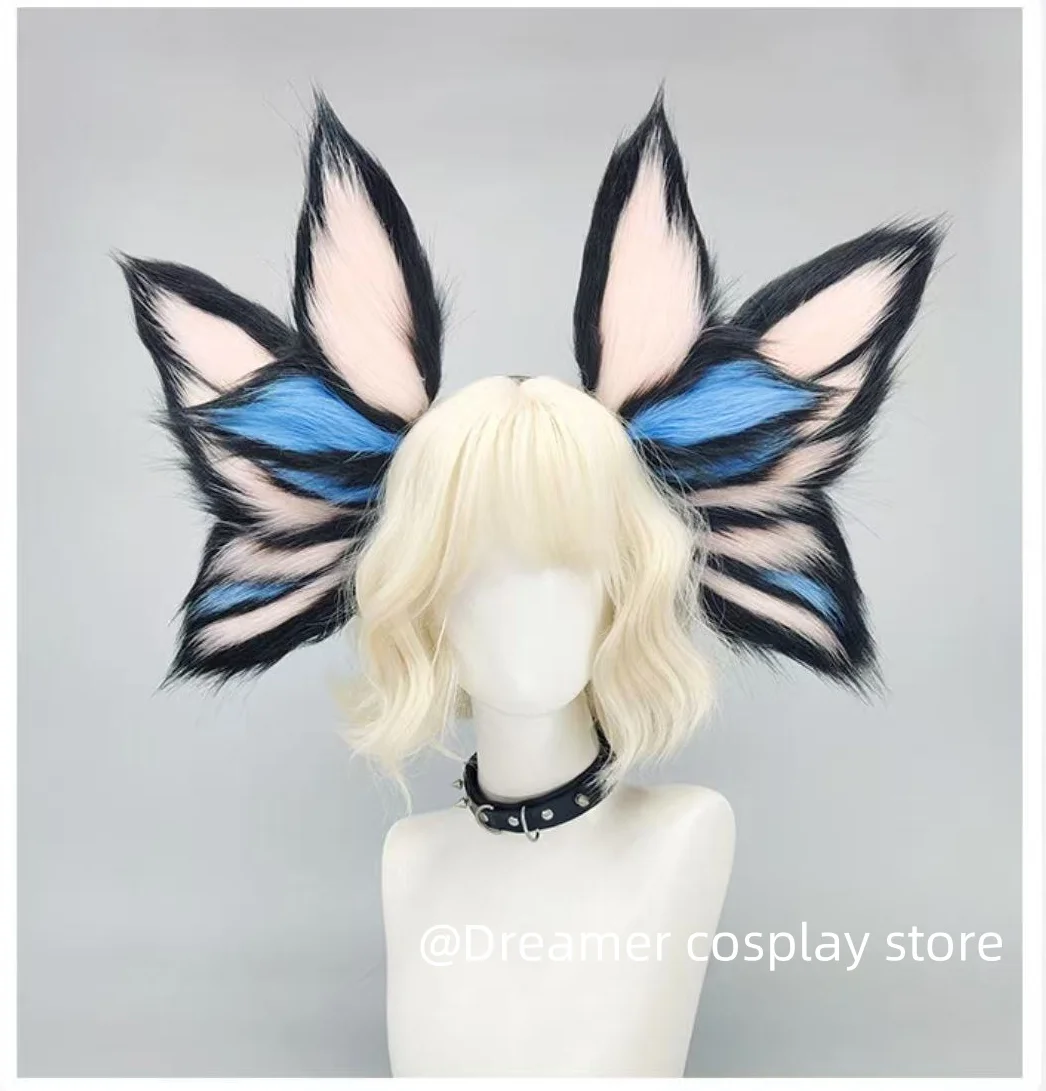 Elf Butterfly Headband Fantasy Creatures Furry Headwear Fursuit Cosplay ...