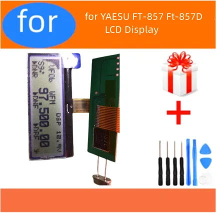 YAESU FT 857 Ft 857D LCD 디스플레이 교체 부품 '얼룩말 줄무늬' 문제| | - AliExpress