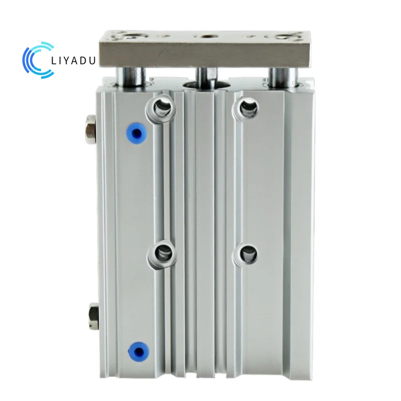 Compact Guide Pneumatic Cylinder Series MGPM12 MGPM16 MGPM20 MGPM25 ...