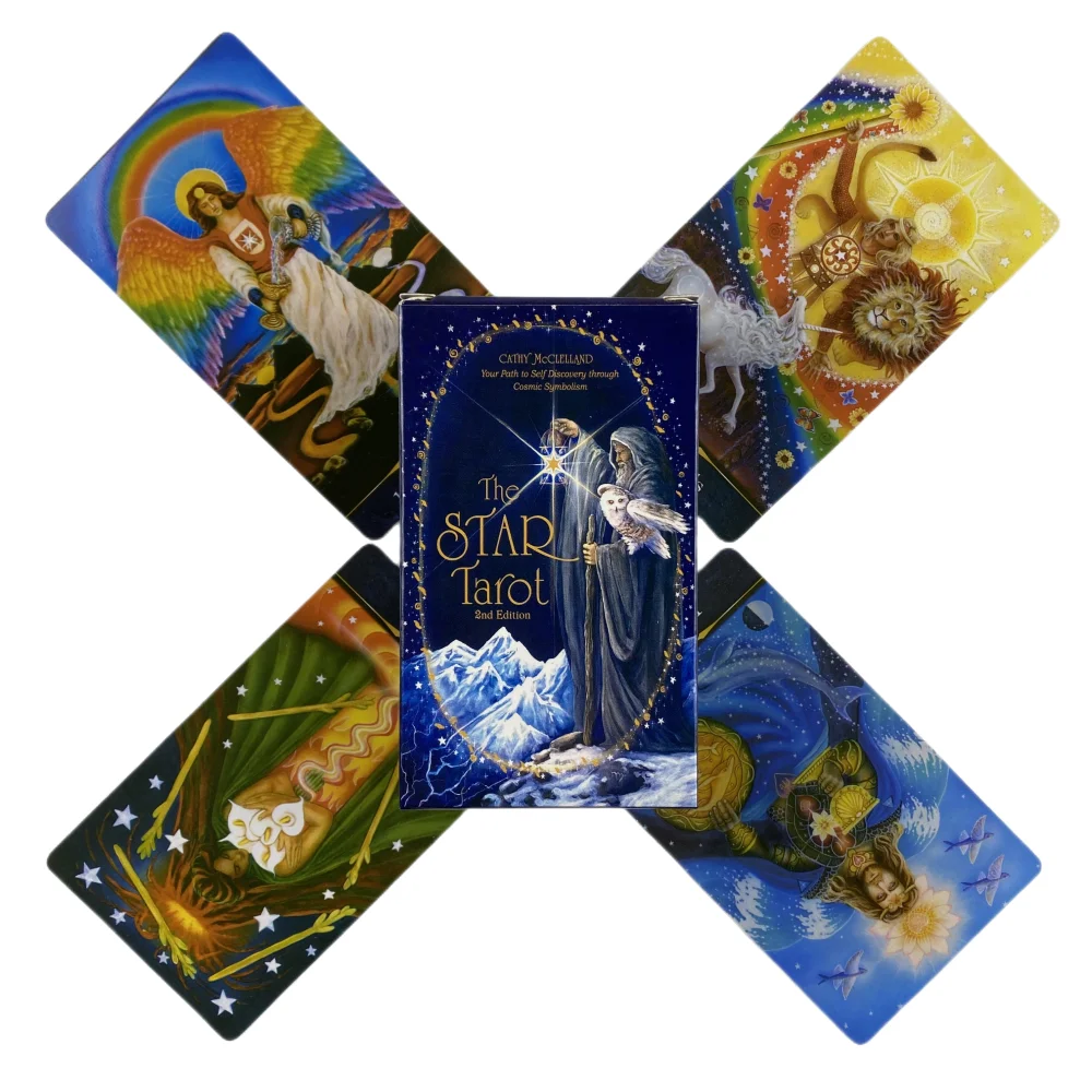 The-Star-Tarot-Cards-2nd-A-78-Deck-Oracle-English-Visions-Divination ...