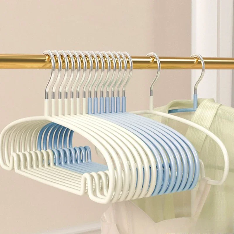 10PCS-Non-Marking-Clothes-Hanger-for-Home-Bedroom-Dormitory-Circular ...