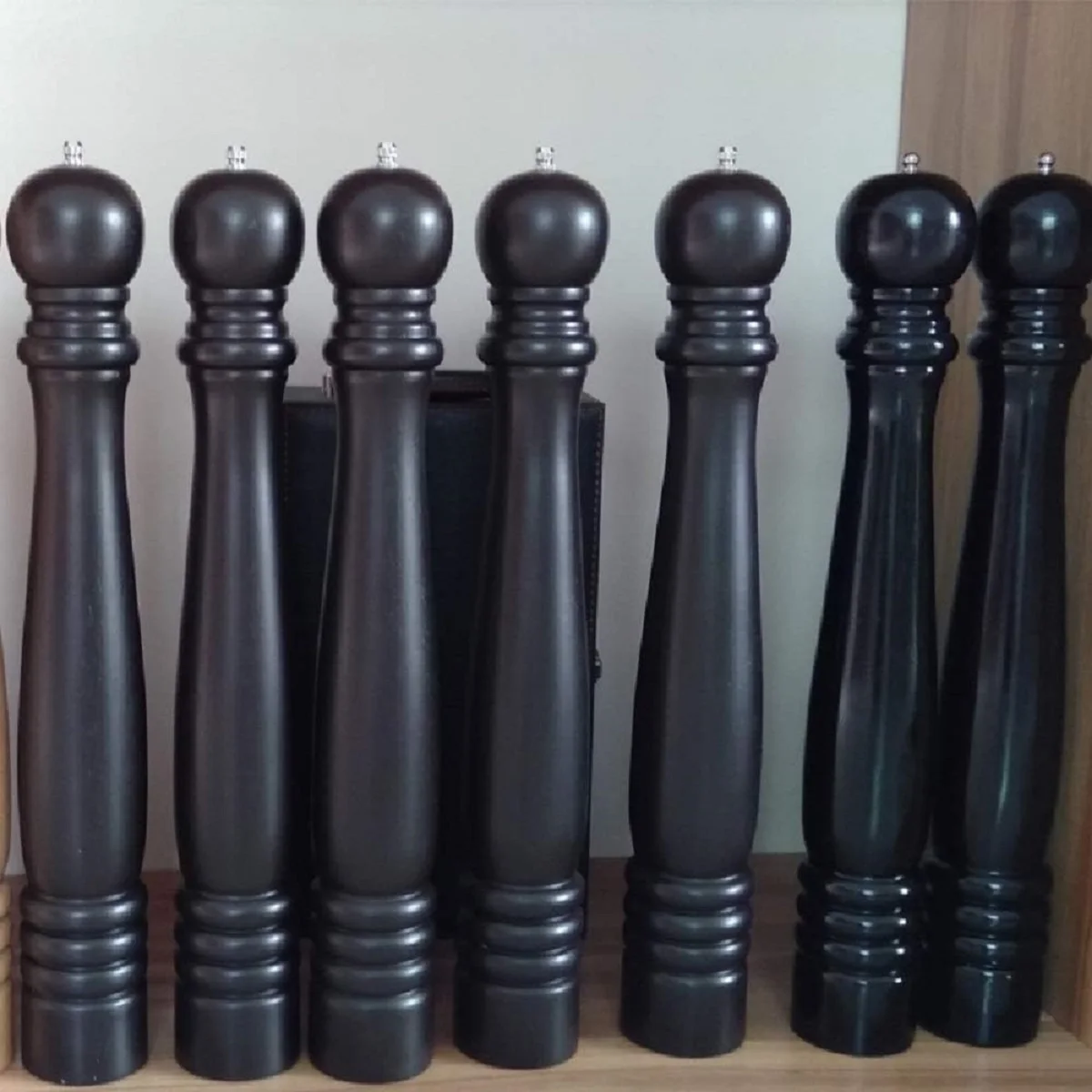Giant Pepper Mill 50cm Super Tall Salt and Pepper Wooden Mill Grinder ...