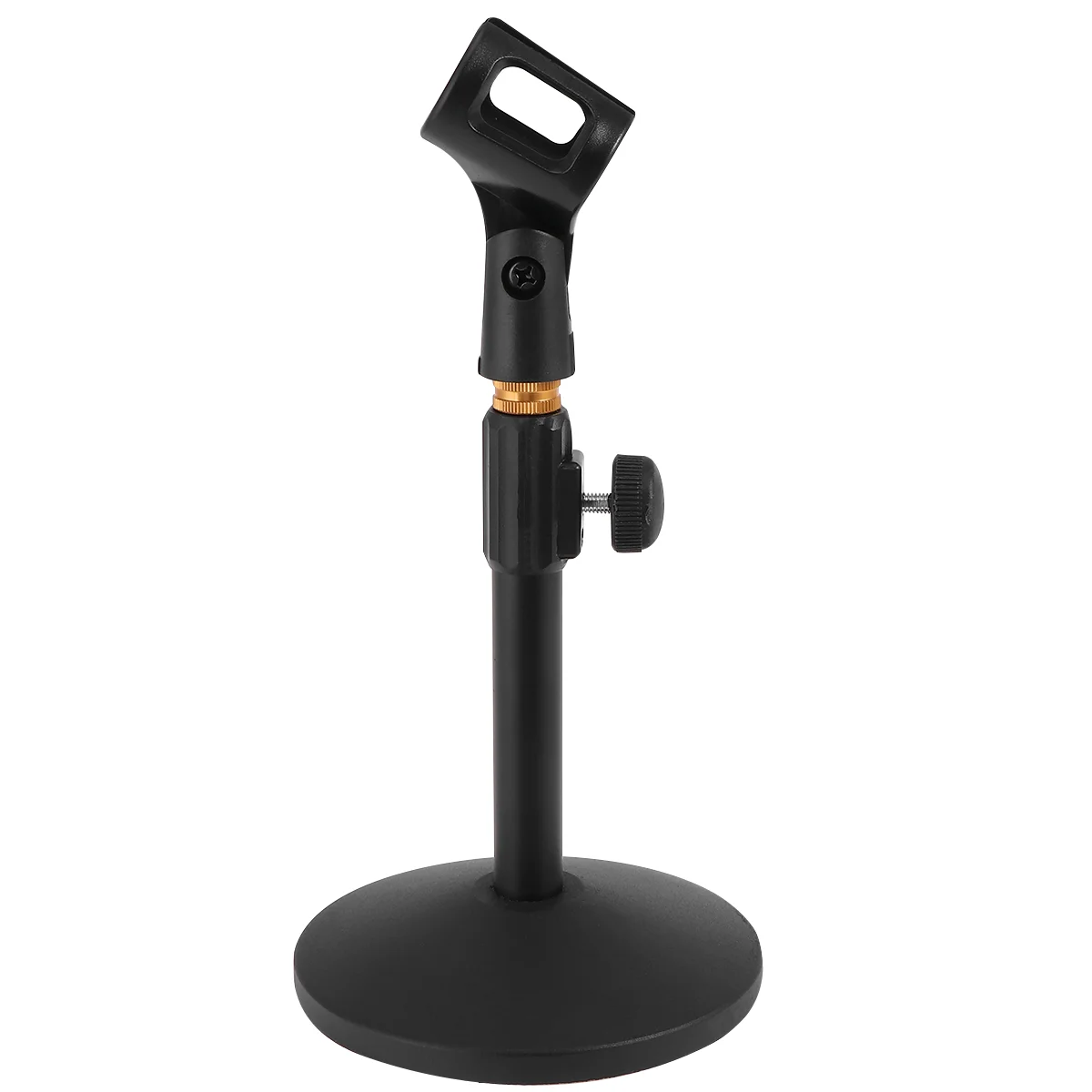 Liftable-Desk-Microphone-Holder-For-Microphone-Stand-Metal-Base-Desktop ...