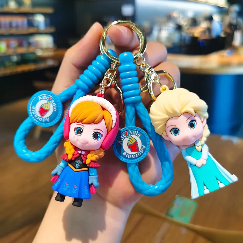 Disney-Frozen-Keychains-Anna-Elsa-Keychain-Anime-Kristoff-Olaf-Key-Ring ...