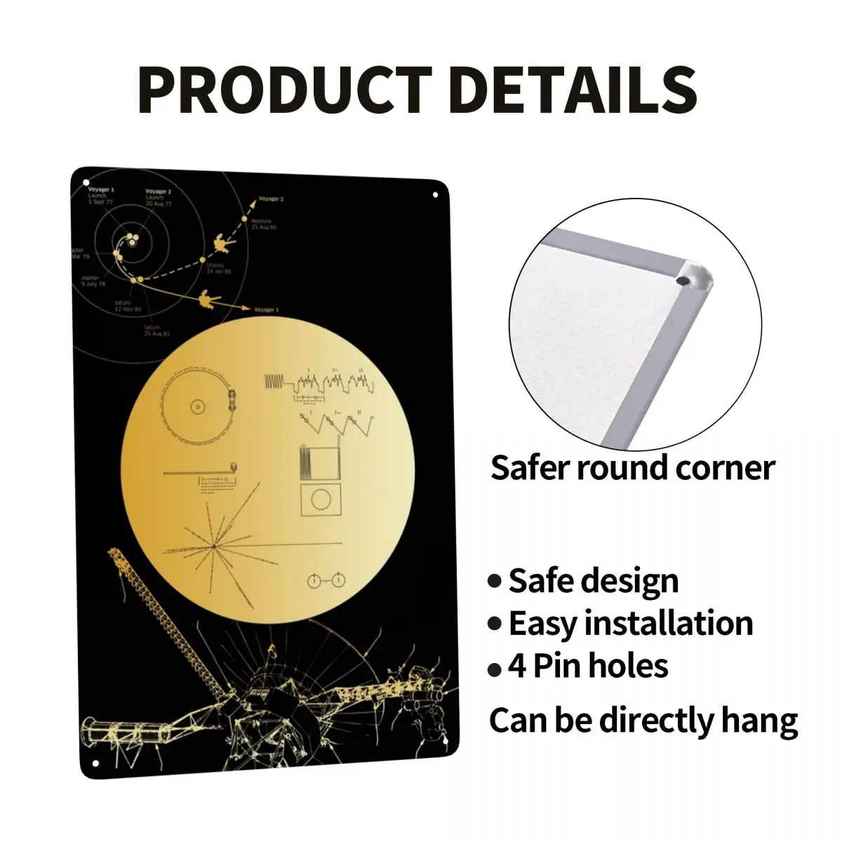 Voyager 2 Plaque Diagram