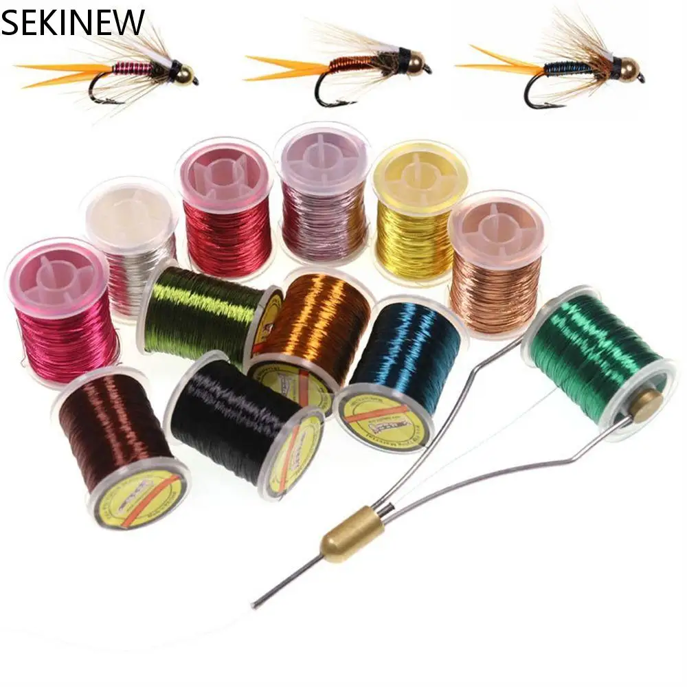 1PC-Fine-Fly-Tying-Copper-Wire-For-Flies-Trout-Bass-Fly-Tying-Material ...