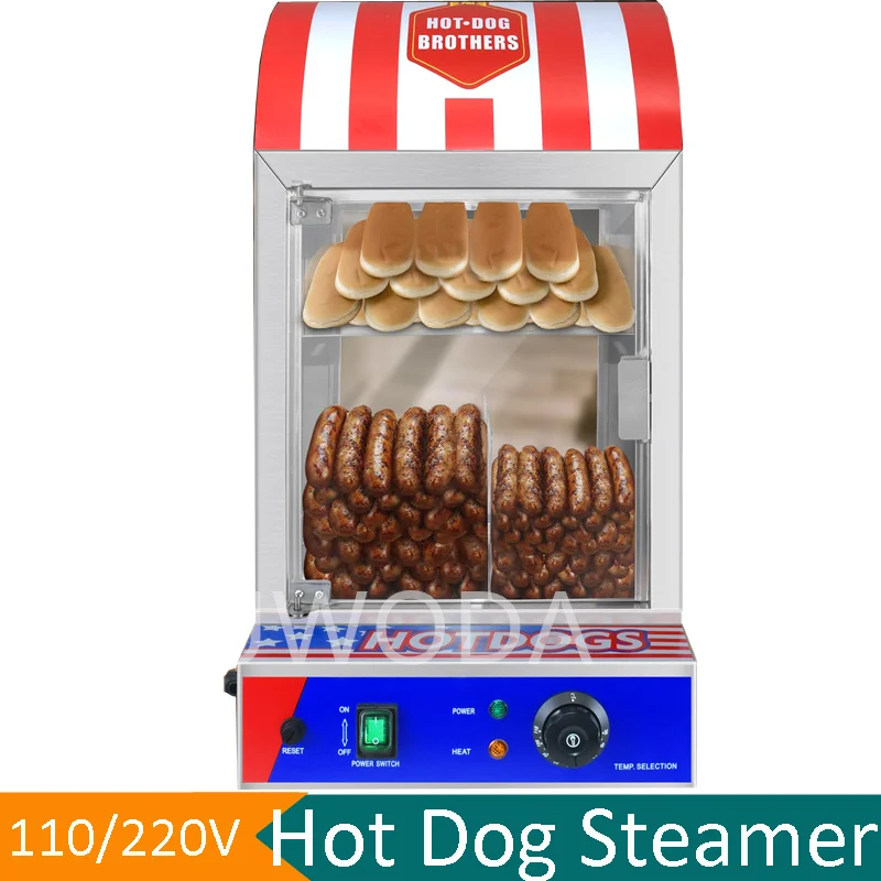 M-quina-de-vapor-para-perros-calientes-armario-de-comida-con-calefacci ...