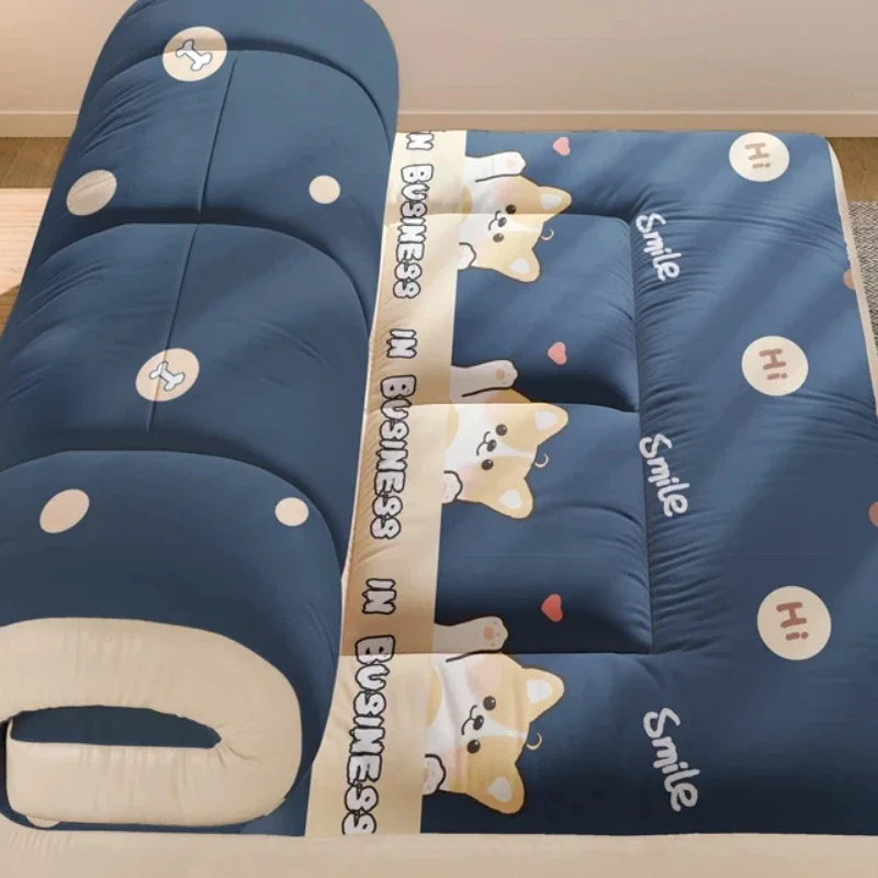 Tatami-Soft-Mattress-Dormitory-Single-Bed-Mat-Soy-Fiber-Cushioned-Floor ...
