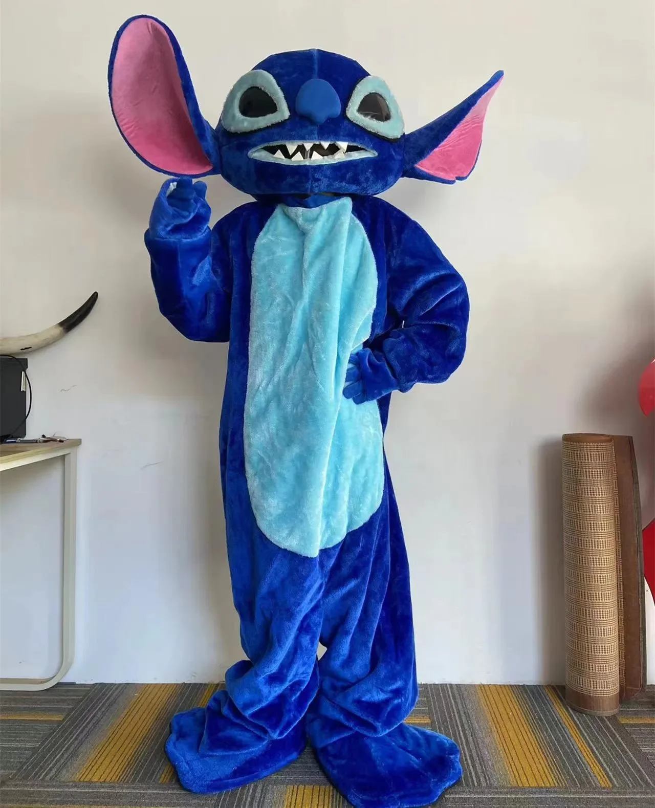 MINISO-Disfraz-publicitario-de-Lilo-Stitch-disfraz-de-Mascota-para ...
