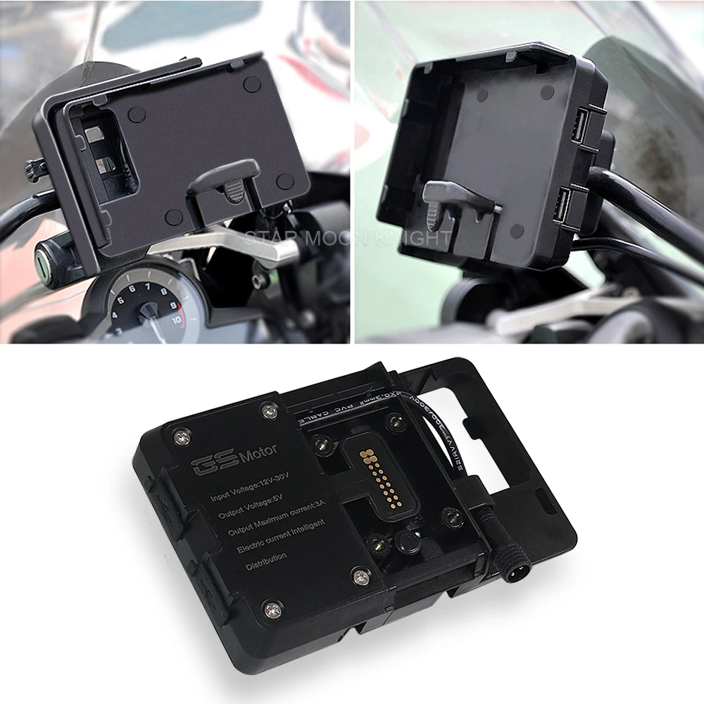 R1250 GS USB Charger Mobile Holder Phone Stand For BMW R1250GS ...